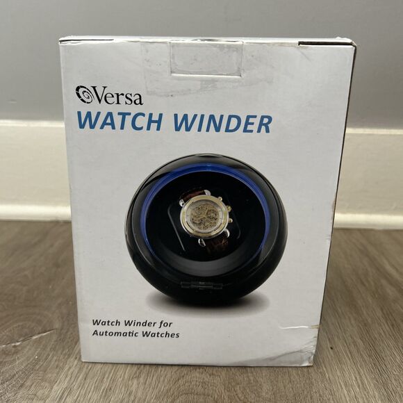 Versa | Other | Versa Automatic Single Watch Winder G77 Black Direct ...